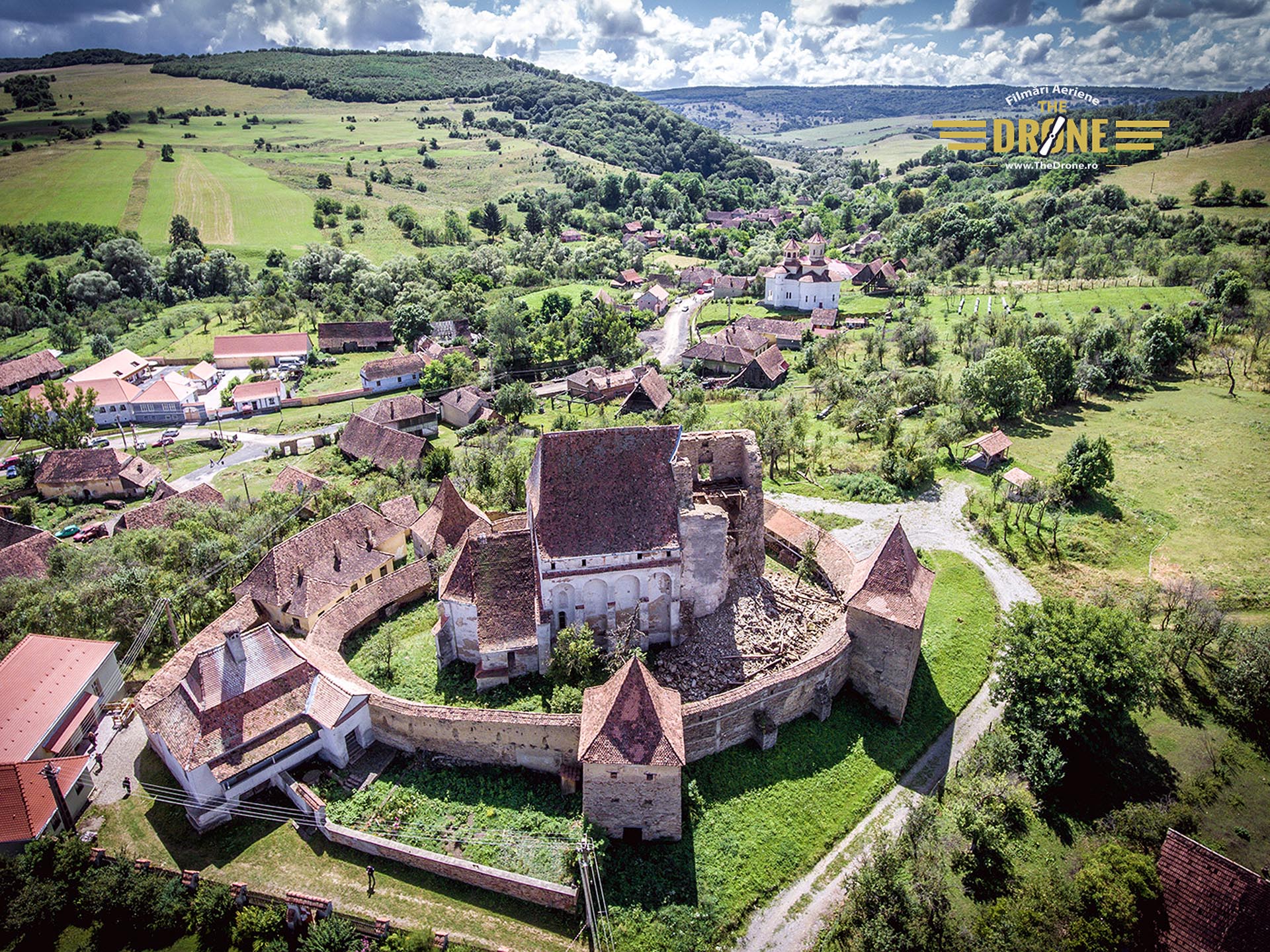 Fortificatii din Transilvania: Cetati si Biserici - Filmări aeriene ...